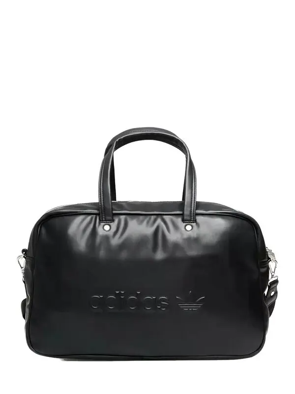 Adidas Logo Debossed Holdall Bag - Black