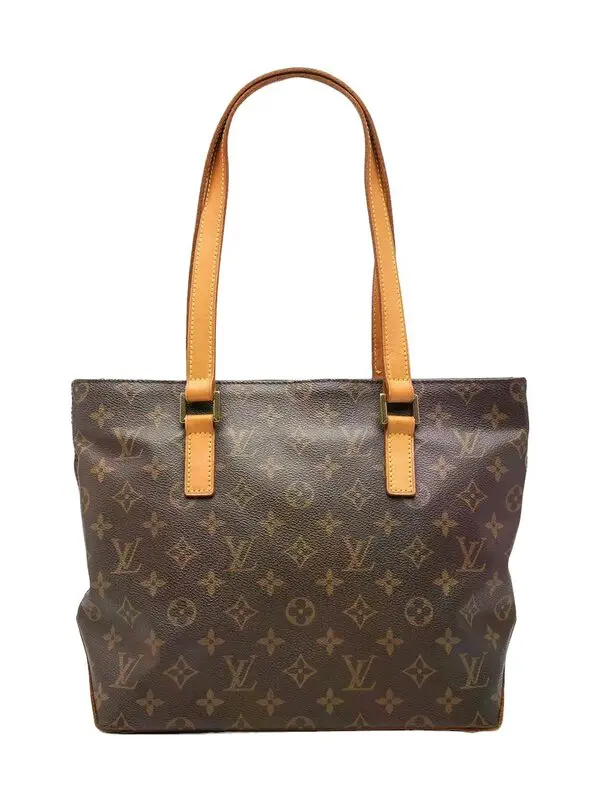 LOUIS VUITTON Monogram Canvas Cabas Piano Tote Bag - Brown