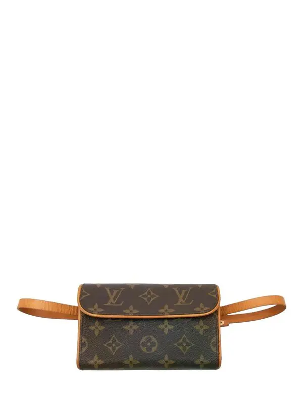 LOUIS VUITTON Monogram Canvas Florentine Belt Bag - Brown
