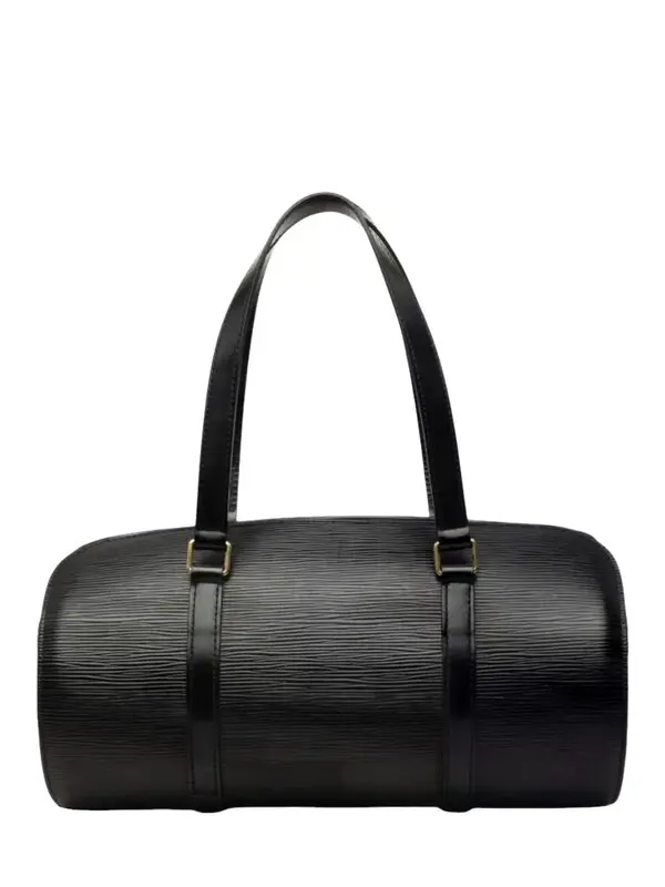 LOUIS VUITTON Epi Soufflot Handbag - Black