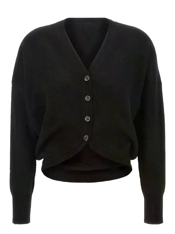 Marella Alacre Cashmere Cardigan - Black