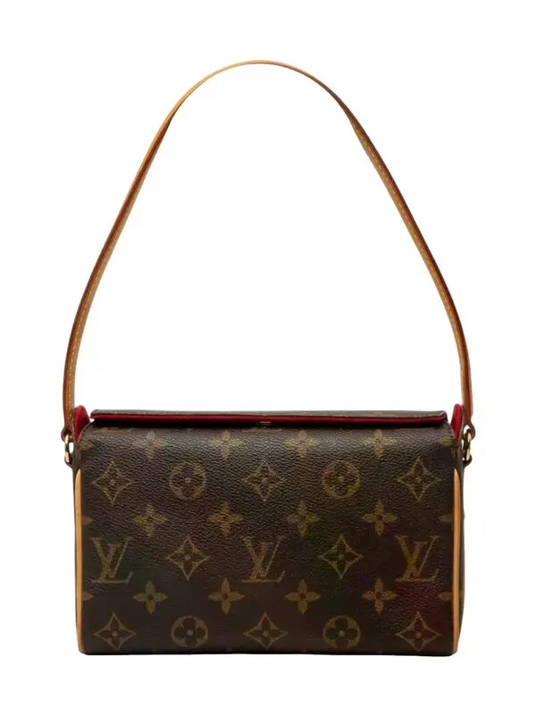 LOUIS VUITTON Monogram Recital Shoulder Bag - Brown