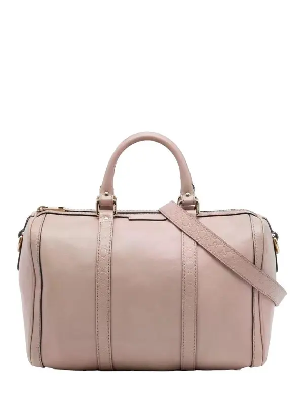 Gucci Leather Satchel - Brown