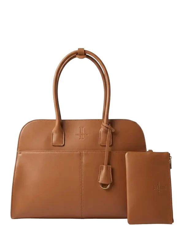 THE BAG ICON St. Cyr Modern Tote Bag - Black/brown