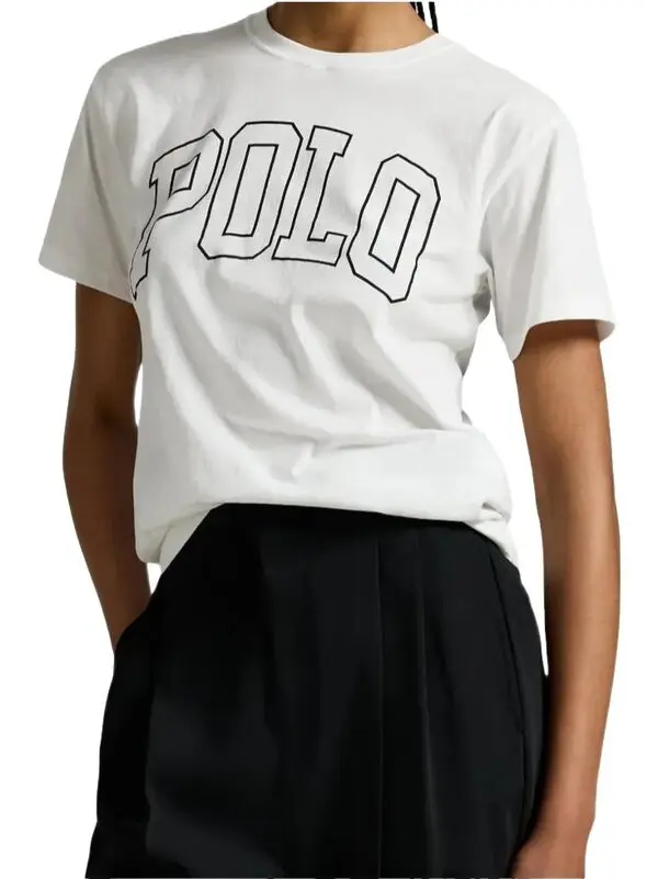 Polo Ralph Lauren Logo Graphic T-shirt - White