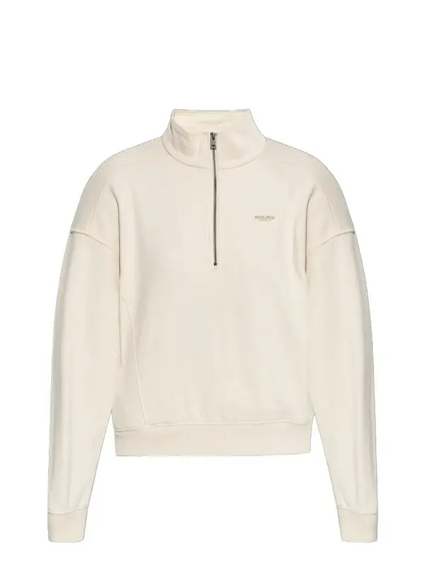 Woolrich High Neck Sweatshirt - White