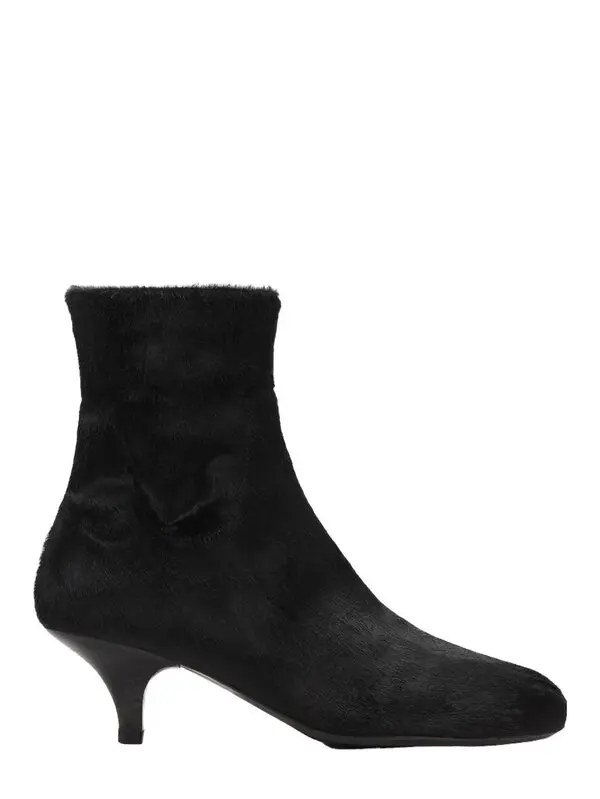 Marsèll 50mm Kitten-heel Leather Boots - Black