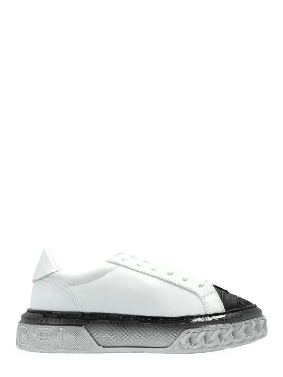 Casadei Off Road Lace-up Sneakers - White