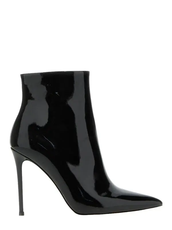 GIANVITO ROSSI Avril Pointed-toe Stiletto Ankle Boots - Black