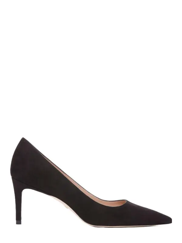 STUART WEITZMAN 75mm Suede Pumps - Black