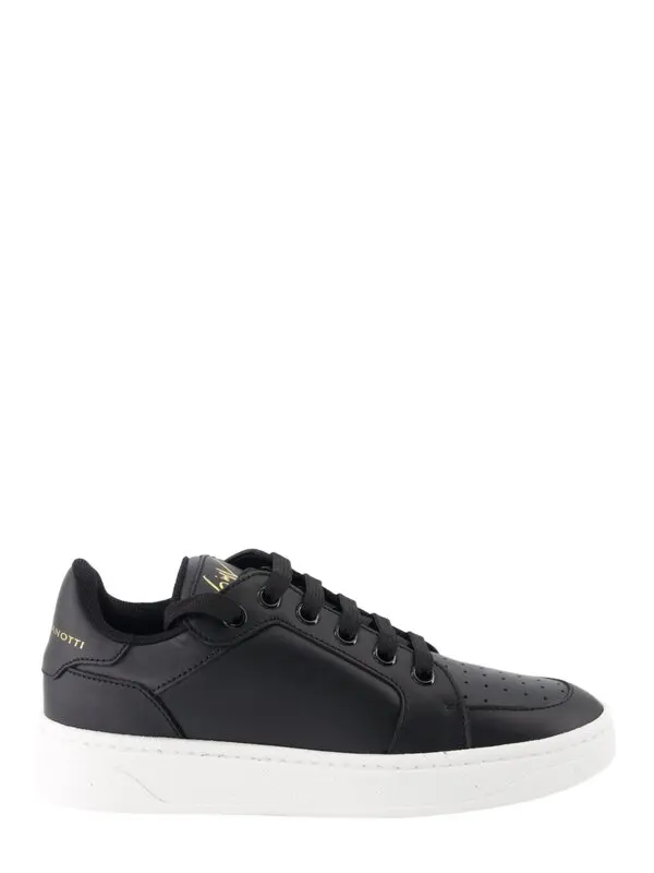GIUSEPPE ZANOTTI Low-top Sneakers With Lace Detail - Black