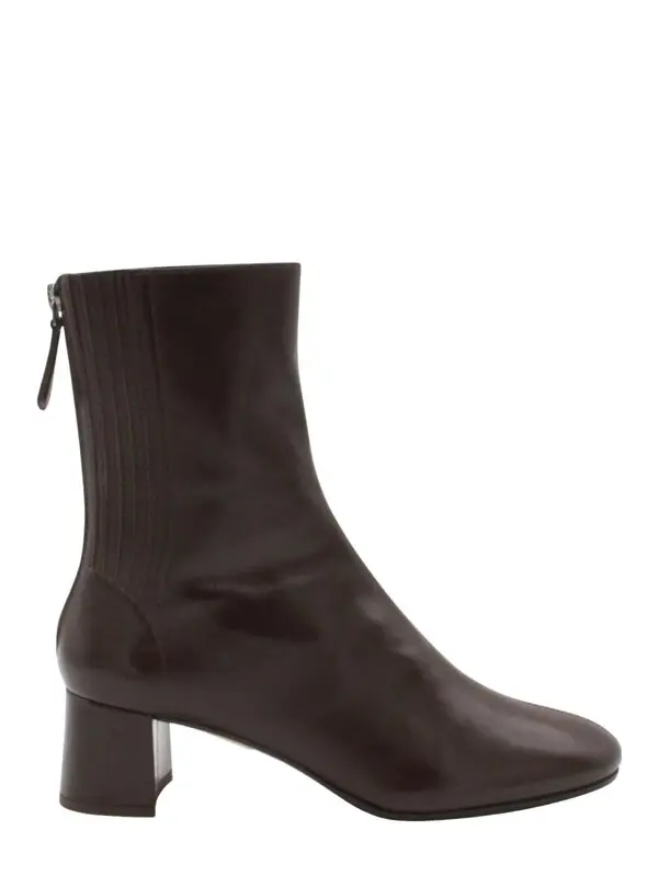 AQUAZZURA Saint Honore Ankle Boots With Block Heel - Black