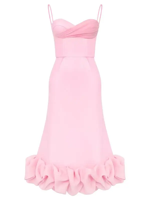POST MERIDIEM Midi Dress - Pink