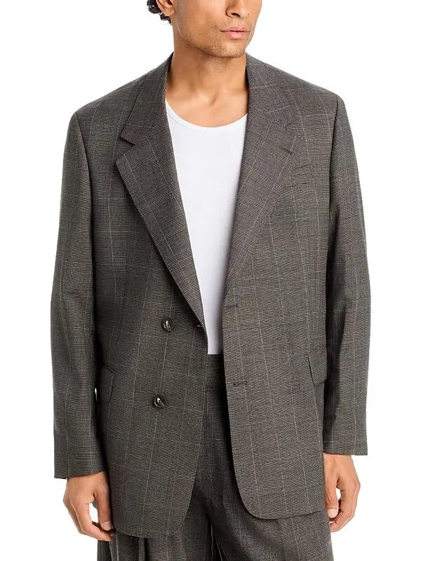 Simone Rocha Relaxed Fit Notch Lapel Jacket - Peat