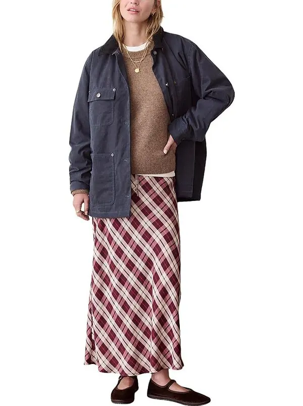 Marine Layer Riley Cotton Barn Jacket - Navy
