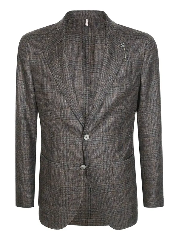 SANTANIELLO Galles Wool Soft-touch Cashmere Jacket - Verde