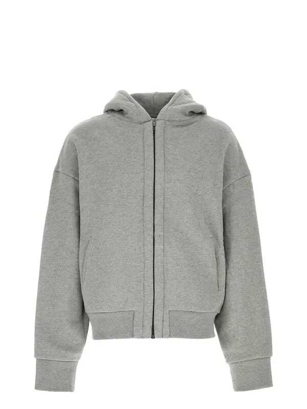 ENTIRE STUDIOS Oversized Cotton Sweatshirt - Grey