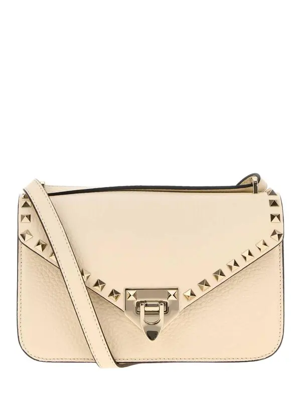 Valentino Garavani Rockstud Mini Crossbody Bag - White