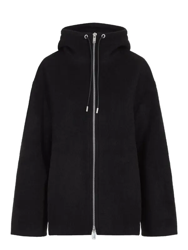 Studio Nicholson Etna Zip-through Hooded Jacket - Brown