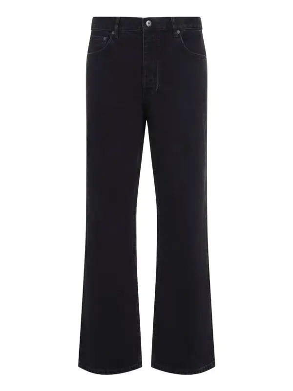 Off-White Half Arrow Slim Relax Jeans - Black