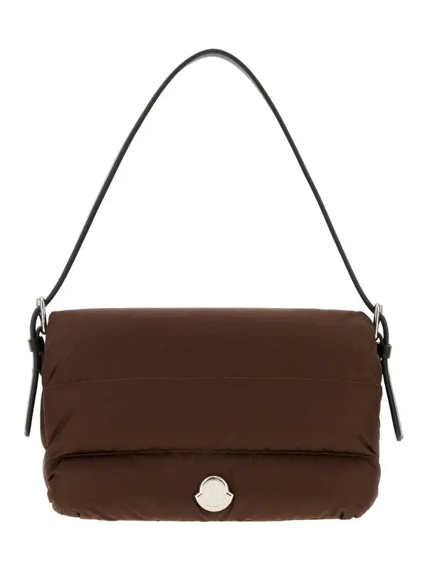 Moncler Caradoc Nylon Shoulder Handbag - Brown