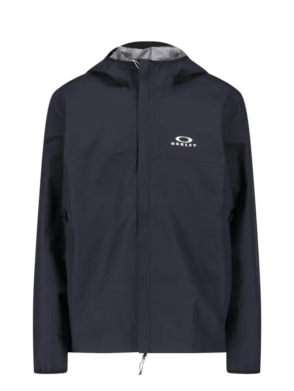 Oakley Hooded Lightweight Jacket - Black