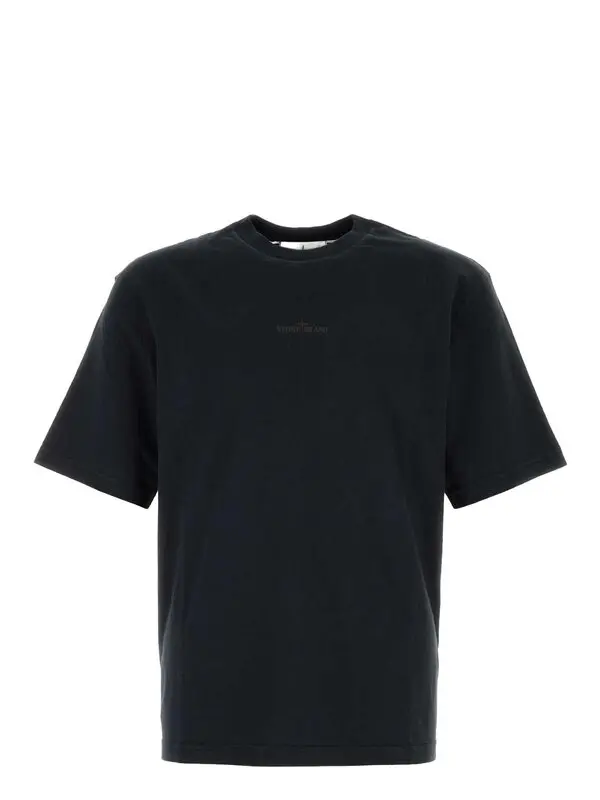 Stone Island Cotton Short-sleeve T-shirt - Blue