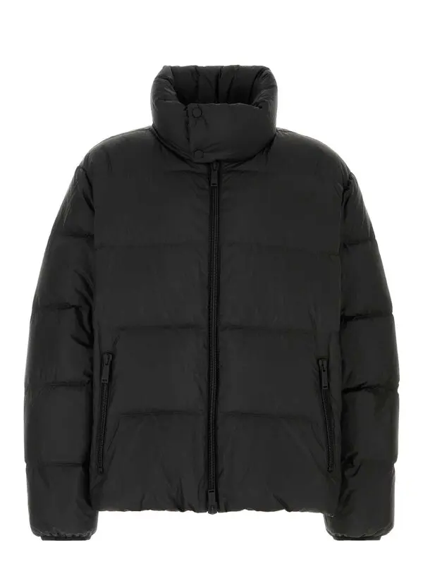 Dsquared2 Reversible Puffer Jacket With Stand Collar - Black