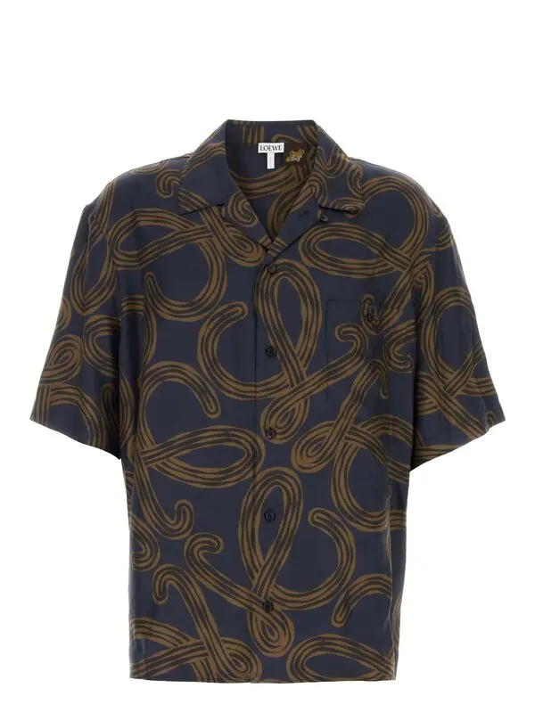 Loewe Silk Shirt For - Printed