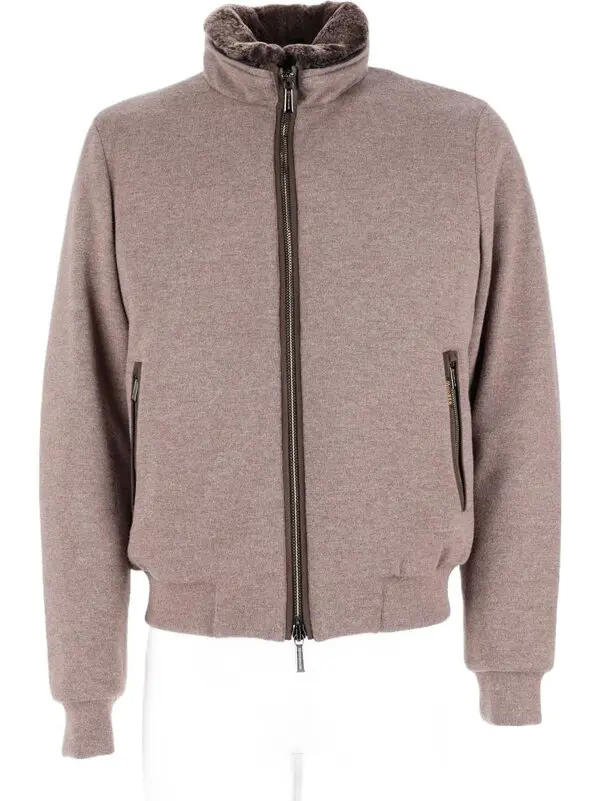 MOORER Bellati Wool-cashmere Sports Jacket - Beige