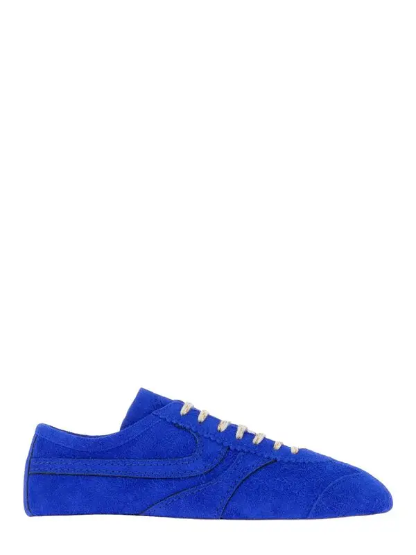 Dries Van Noten Suede Lace-up Sneakers - Blue