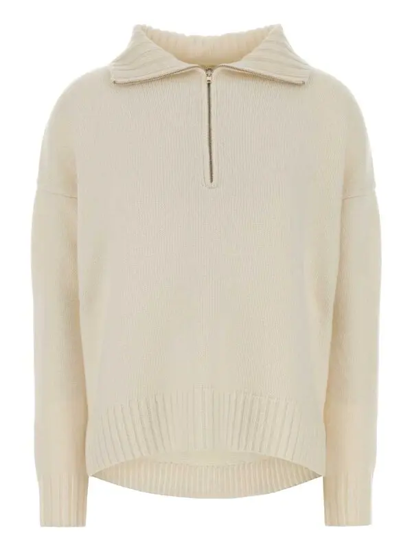 Max Mara Crasso Cashmere Oversize Sweater - White