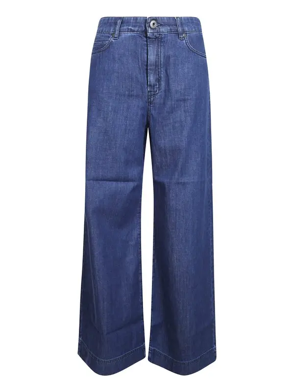 Max Mara Wkdvega Wide Leg Jeans - Denim