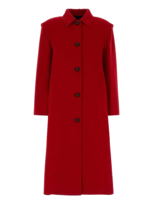 WEEKEND Wool Blend Tailored Jacket - Red