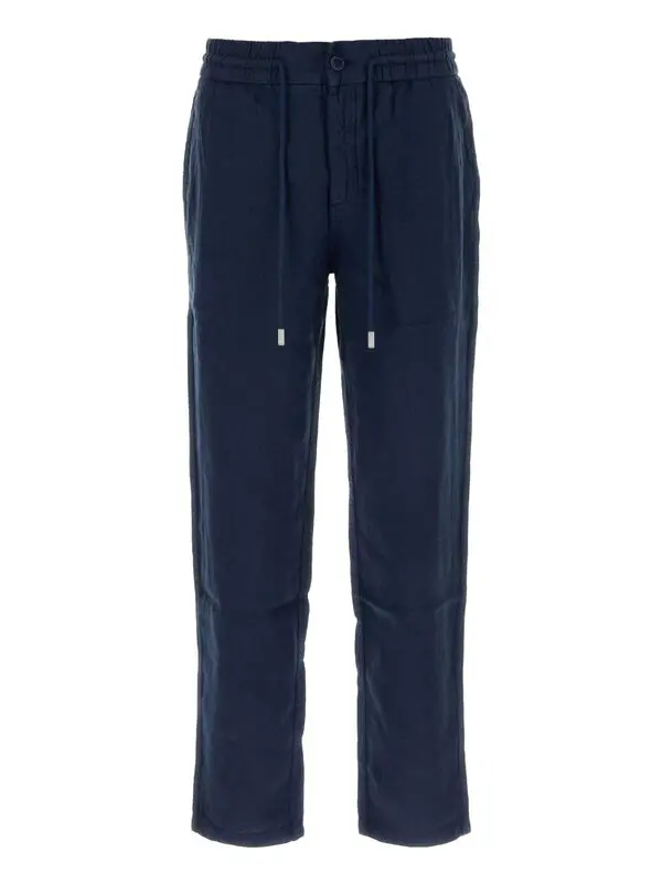 Vilebrequin Vented Linen Parc Pants - Blue