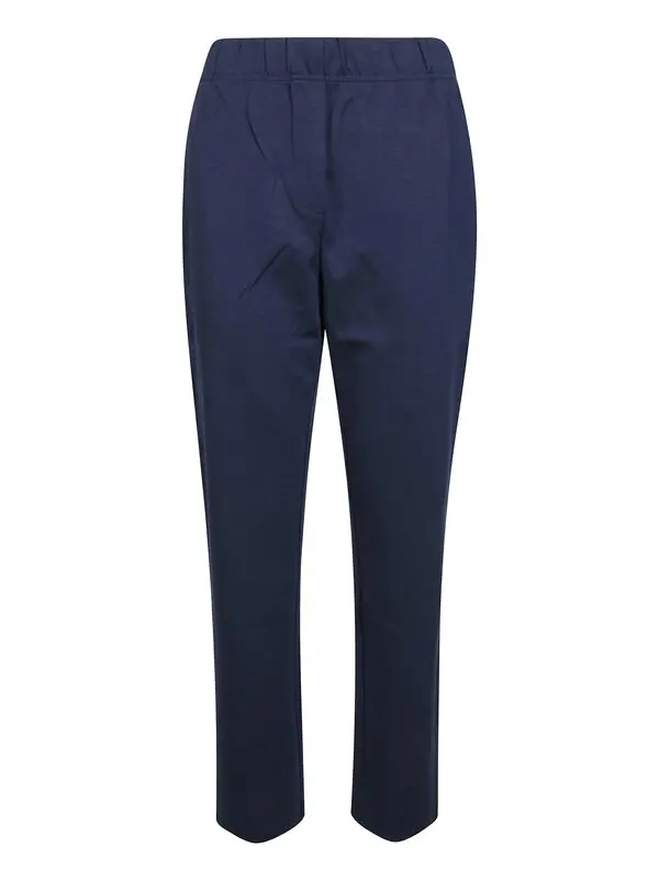 Max Mara Cigarette Leg Tailored Trousers - Blu