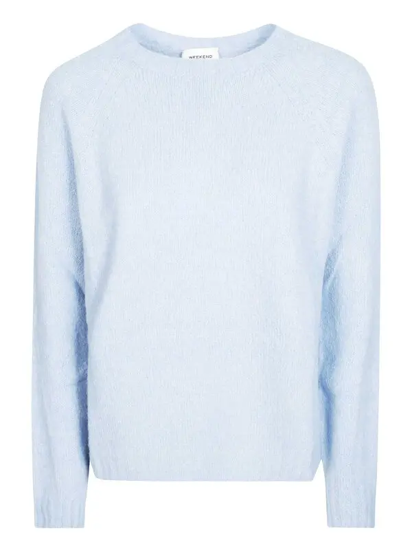 Max Mara Base" Knit Sweater - Azzurro