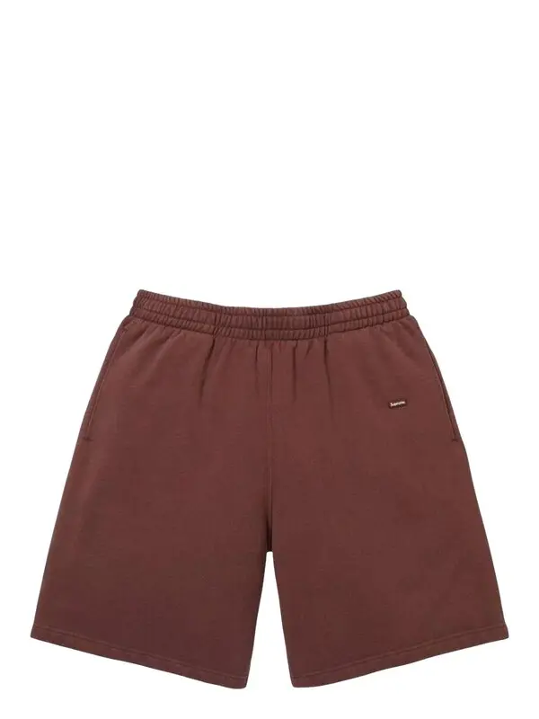 Supreme Small Box Sweatshort - Brown