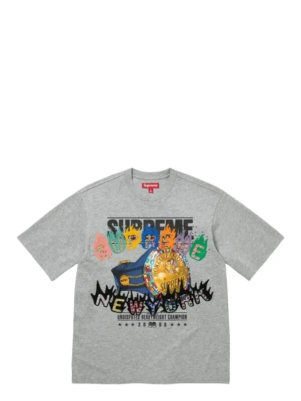 Supreme Fw26 Undisputed S/s T-shirt - Heather Grey