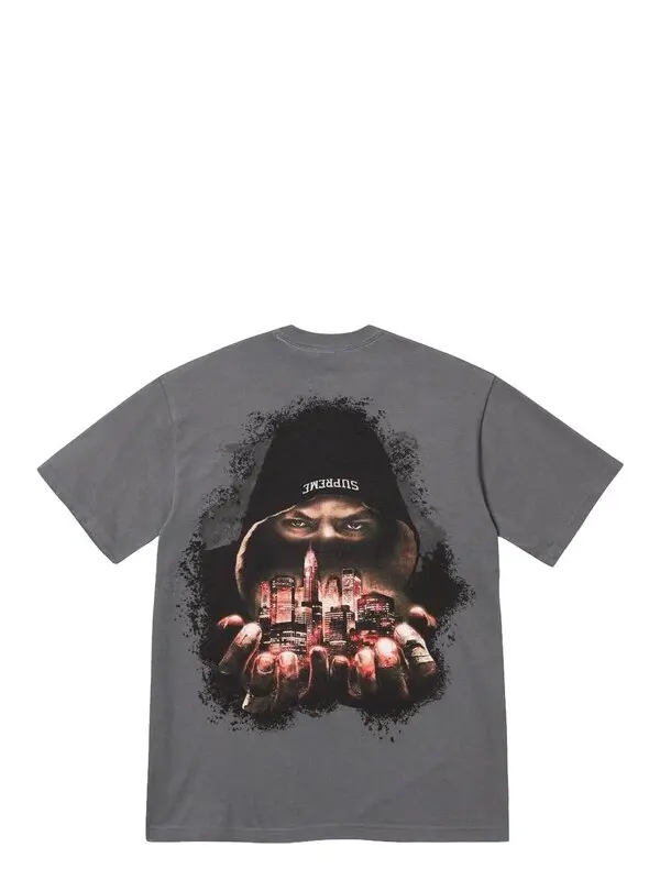Supreme Fw23 Week 7 Fighter T-shirt - Grey