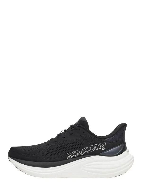 Saucony Triumph 24 Wide Athletic Sneakers - Black/silver