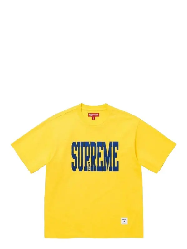 Supreme Fw26 Stretch Appliqué S/s T-shirt - Yellow