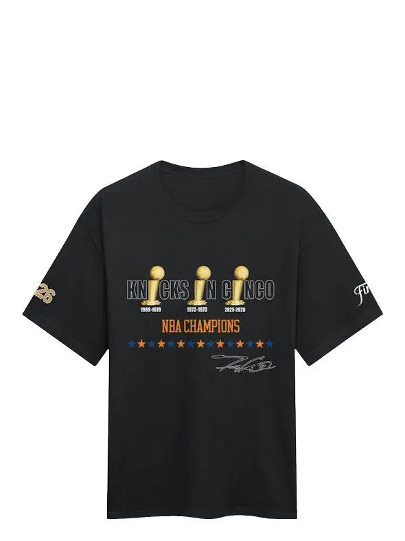 FUTURA LABORATORIES X New York Knicks Knicks In Cinco T-shirt - Black