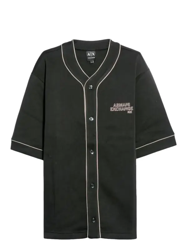 Armani Exchange Short-sleeved Jacket - Black