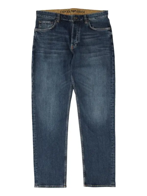 Emporio Armani Straight-leg Jeans - Blue
