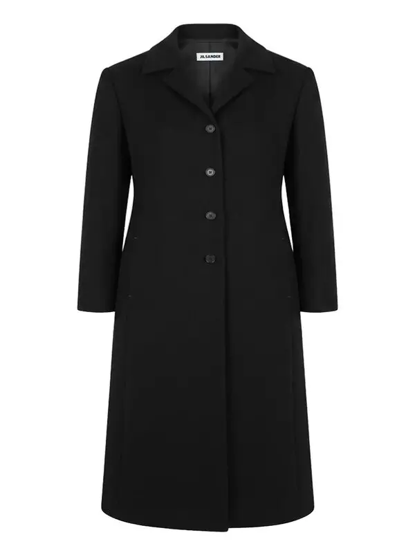 JIL SANDER Tailored Wool Jacket 94 Db - Black