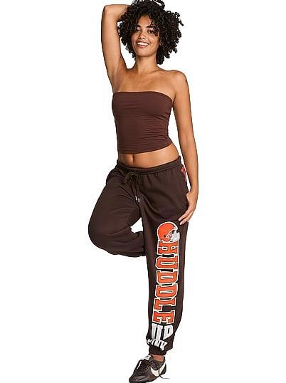 Pink Nfl Collection Campus Fleece™ Bling Sweatpants - Brown