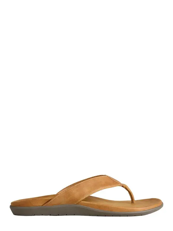 Quince Crafted Leather Sandal - Peanut