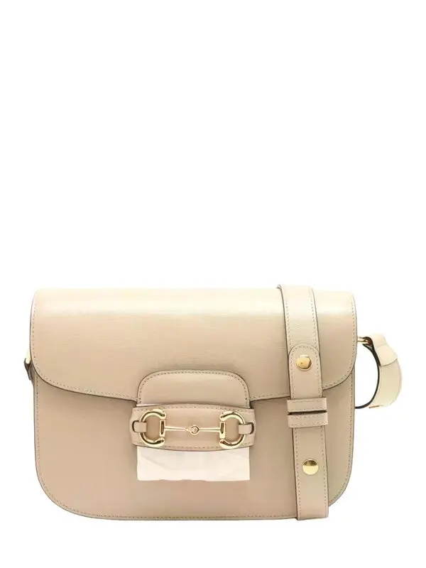 Gucci 1955 Horsebit Shoulder Bag - Neutrals