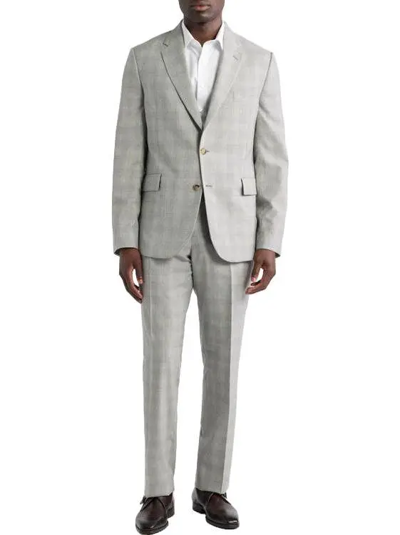 Paul Smith Tailored Fit Wool Suit - Grey